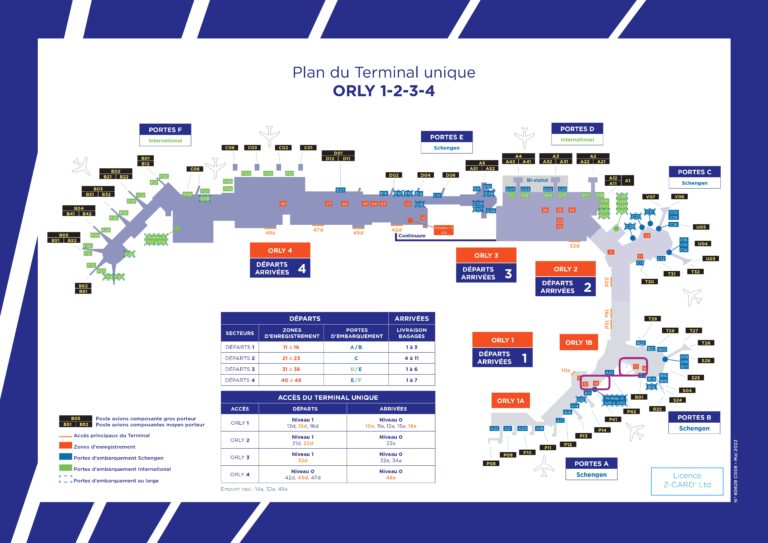 RODEZ - PARIS : Terminal 1 B - Aéroport de Rodez - Aveyron